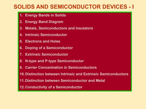 INVESTIGATORY PROJECT ON SEMICONDUCTOR by shivam jhade | PDF