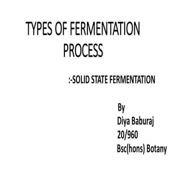 SOLID STATE FERMENTATION(Fermentation ).pdf