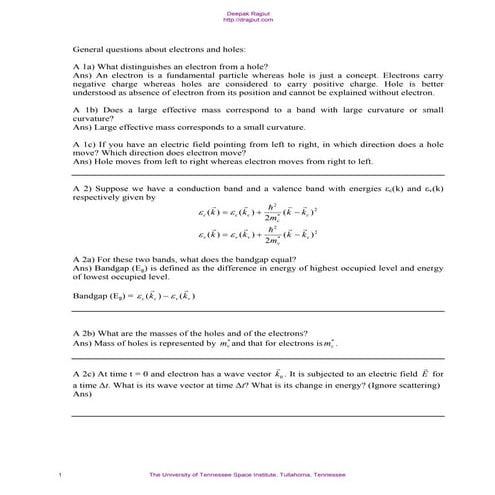 Solid State Physics Assignments | PDF