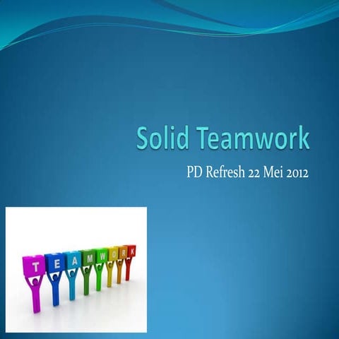 Solid teamwork | PPTX