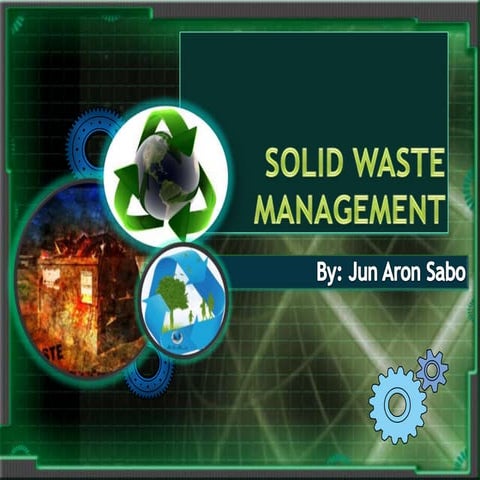 Solid Waste Management | PPTX