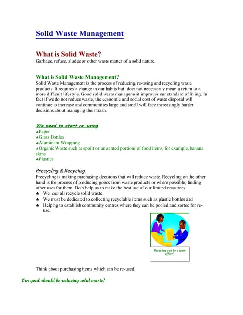 Reduce, Reuse and Recycle (3R) | PPT