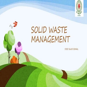 Solid Waste Management | PPTX