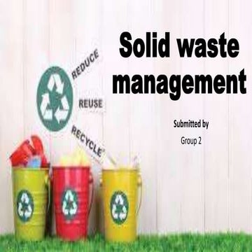 Biowaste management | PPTX
