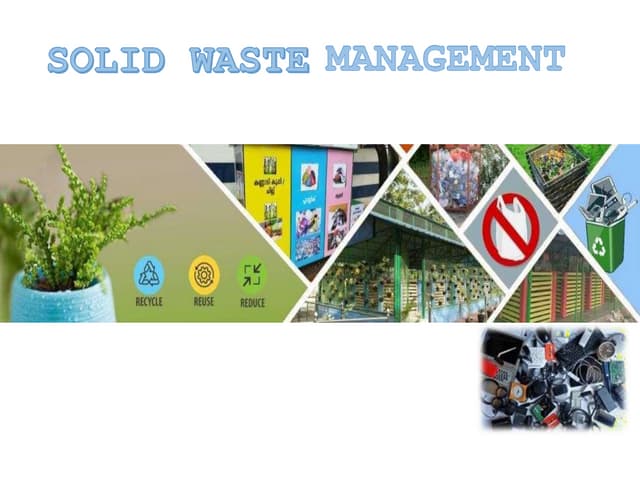 Fundamentals of Solid Waste Management Unit-1.pptx