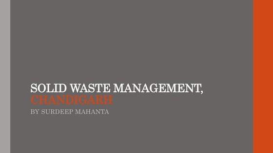 Sewage disposal system of surat city | PPT