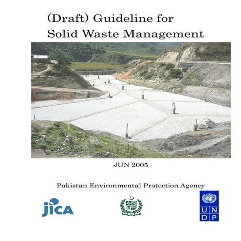 (Draft) Guideline for Solid Waste Management | PDF