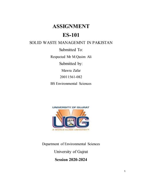 SOLID WASTE MANAGEMENTAND TREATMENT METHODS.pptx