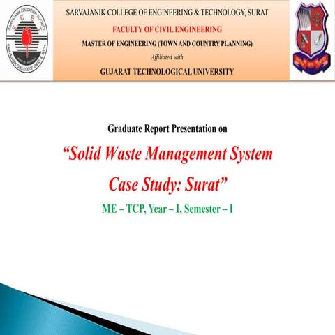 Solid waste management ppt | PPTX