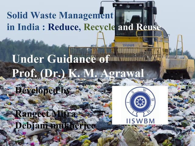 Waste management Adopted in Mandi. .pptx