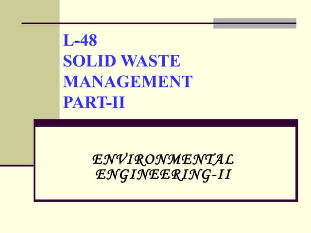 collection storage and transportation of solid waste | PPTX