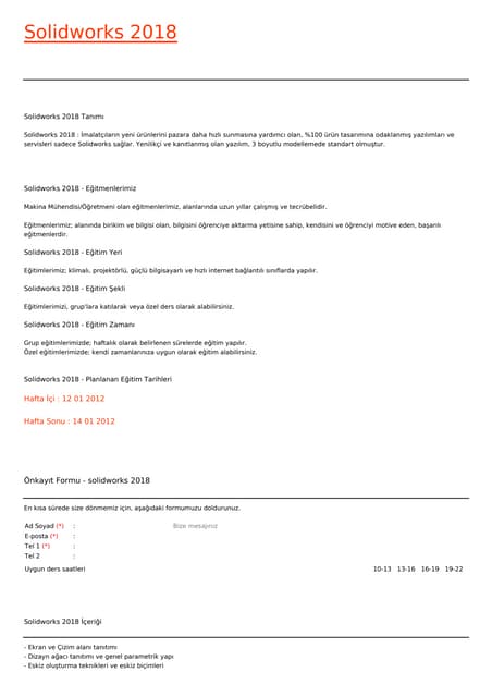 Solidworks 2013 | PDF