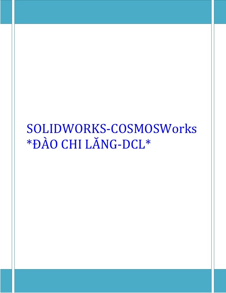 Solidworks cosmos works