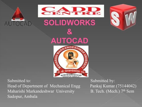 Solid works ppt | PPTX | 3-D Graphics | Computer Software and Applications