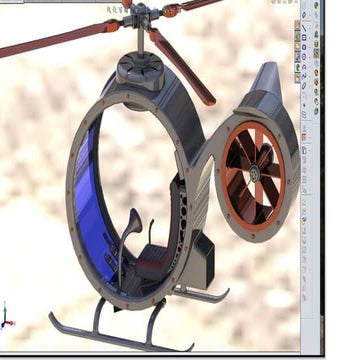 Solid works helicopter | PPTX