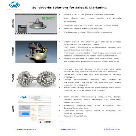 Solidworks solutions for sales and marketing | PDF