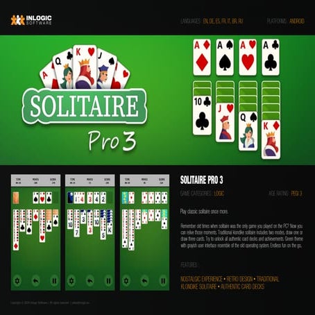 Solitaire pro 3 | PDF | Computing | Technology & Computing