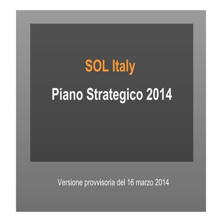 Sol italy 2014 bis | PDF | Education