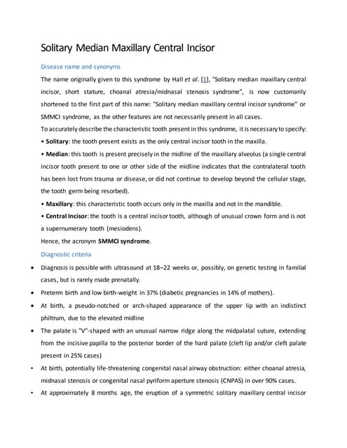 Tessier classification for orthodontist by Almuzian | PDF