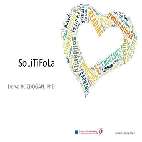Solitifola: Solidarity between generations and active ageing | PPTX