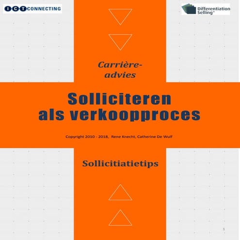 Solliciteren als verkoopproces - René Knecht | PDF