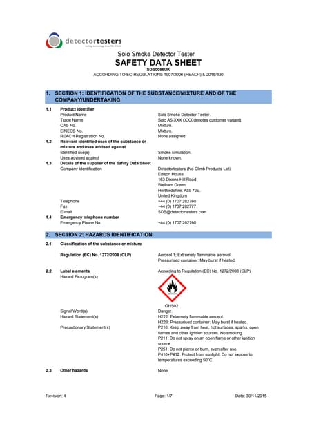 polysorbate 60 msds material safety data sheet | PDF