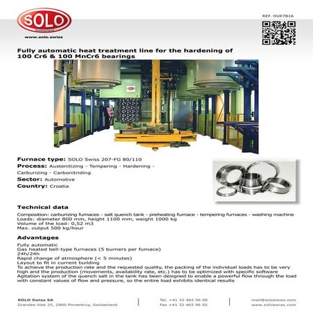 Fully automatic heat treatment plant | PDF