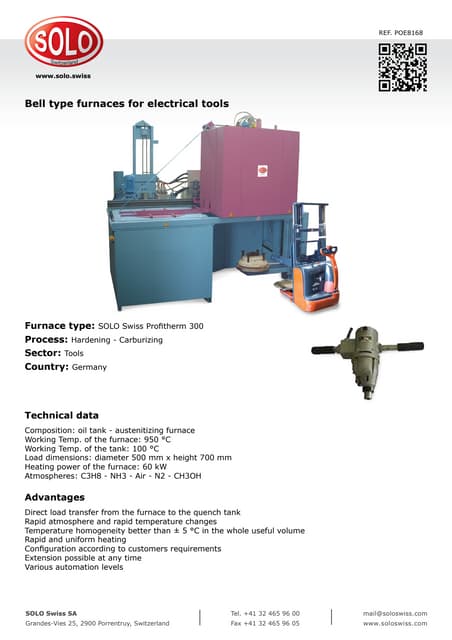 Bell type furnace for punches and moulds | PDF