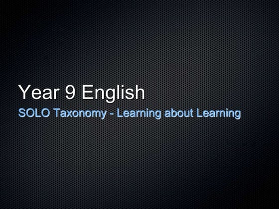 Solo station instructions | DOCX | Education