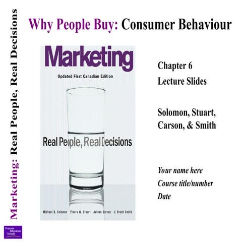 Marketing: Consumer Behavior -Chap06.ppt