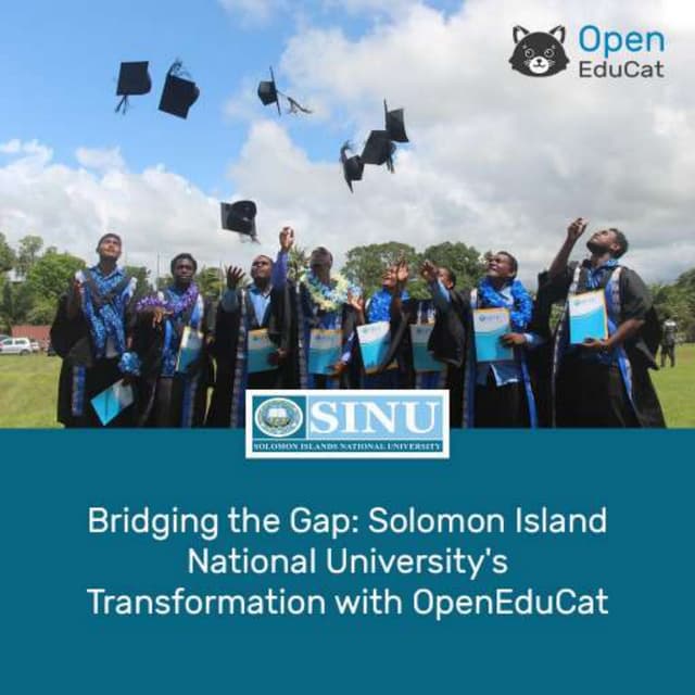 Solomon Island National University's Incredible Transformation with ...