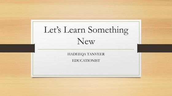 Introduction to SOLO taxonomy | PPT