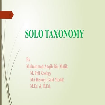 Solo taxonomy of educational objectives.pptx