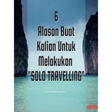 Solo travelling | PPTX