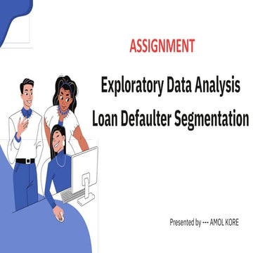 Credit eda case study presentation | PPTX