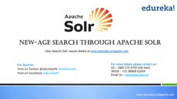 An Introduction to Solr | PPT