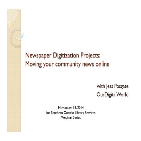 2014-11: Newspaper Digitization Projects: Moving Your Community News ...