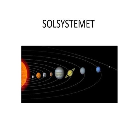 Solsystemet | PPT