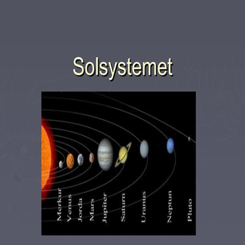 Solsystemet | PPT