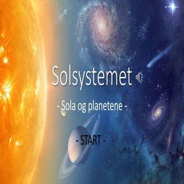 Solsystemet | PPTX