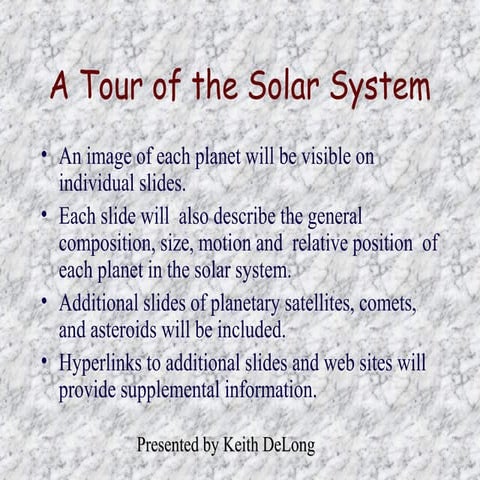 SOLAR SYSTEM | PPT