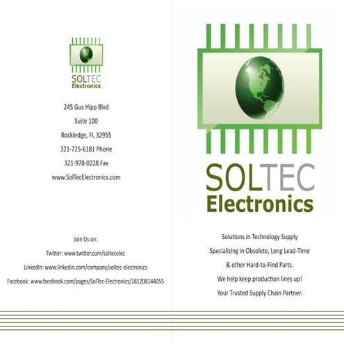 Sol Tec Electronics Brochure | PDF