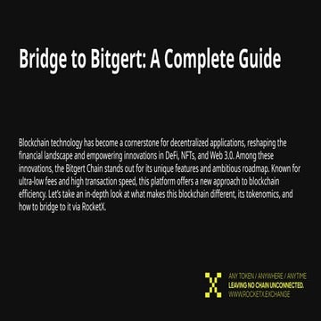 🚀 Discover the Future of Blockchain with Bitgert! 🌟 | PPTX