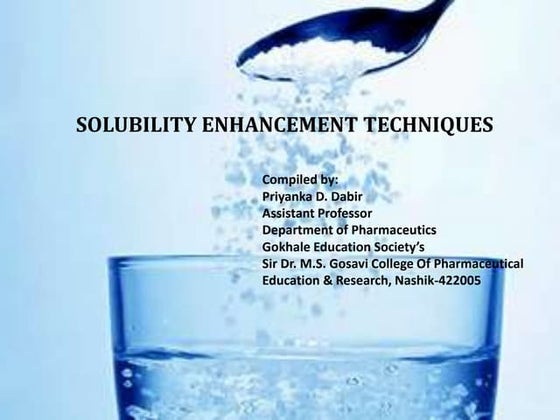 Solubilization | PPT