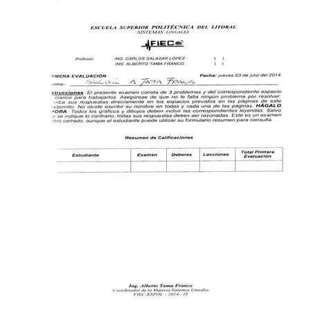 Solución SSLL-PE-2014-1S | PDF
