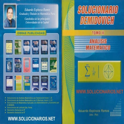 Solucionario Tomo II - Demidovich | PDF