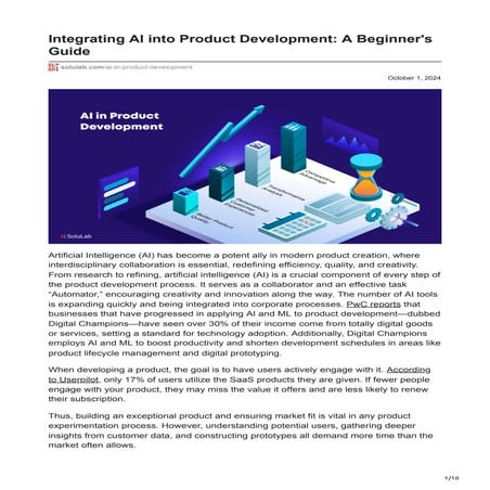solulab.com-Integrating AI into Product Development A Beginners Guide.pdf