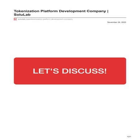 solulab.com-Tokenization Platform Development Company SoluLab (4).pdf