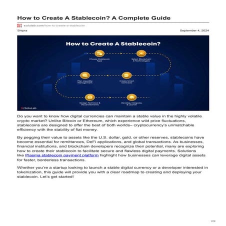 How to Create A Stablecoin A Complete Guide.pdf