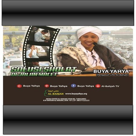 Solusi shalat di jalan macet oleh buya yahya | PDF
